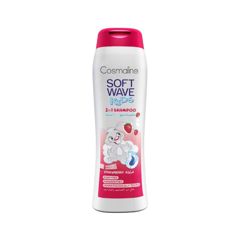 Cosmaline Soft Wave Kids Strawberry Shampoo 400ml